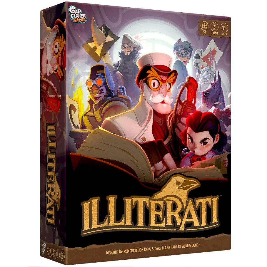 Illiterati Review - Tabletop Gaming