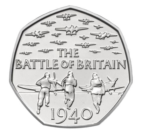 How much is the Battle of Britain 50p worth? - Collectors Club of Great ...