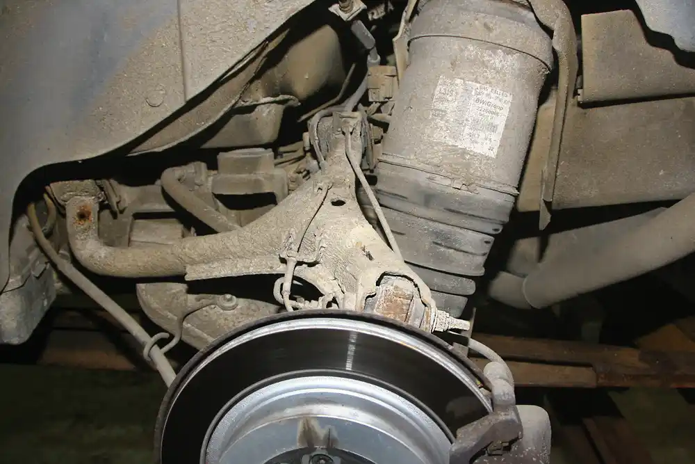 replace bushing or whole control arm