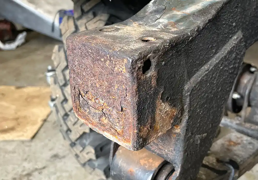 Renew a corroded dumb iron - Land Rover Monthly
