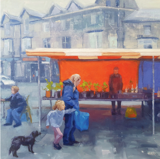 Paint lively scenes in acrylics with Jenny Aitken