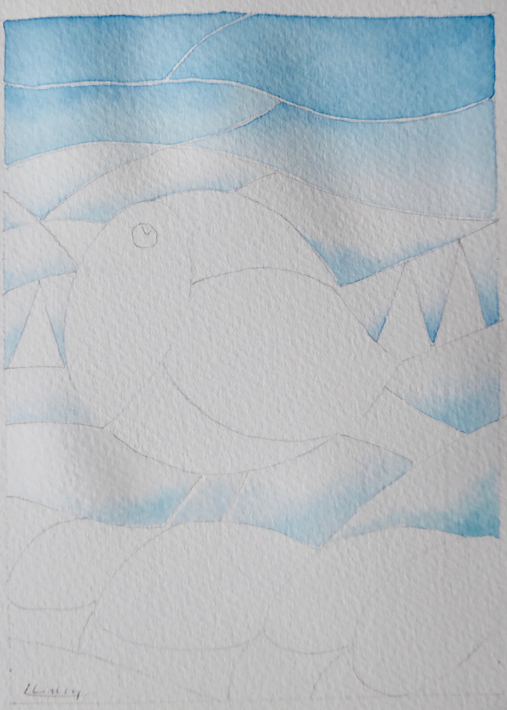 Paint a Christmas card with Lesley Linley - ‘Stained Glass Robin' in ...