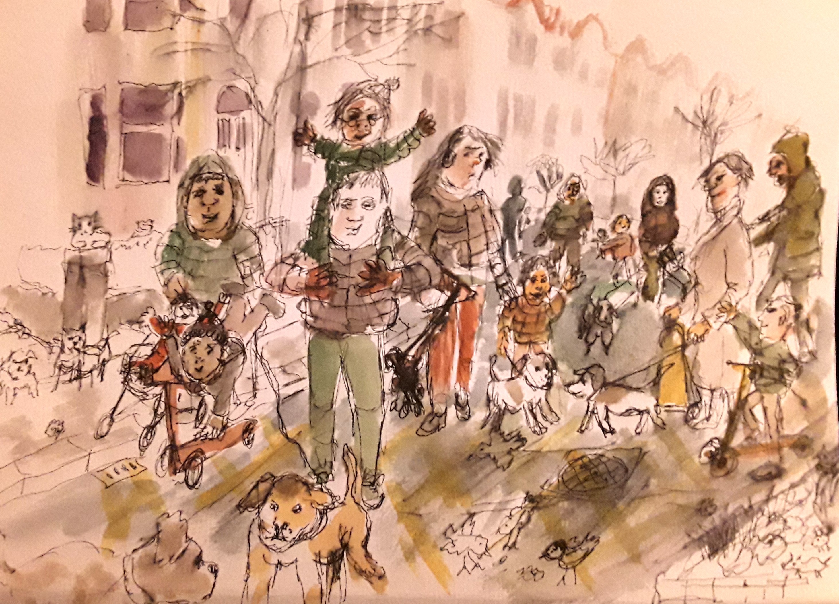 back to school meating old frends by raymond elson | 11 January 2026