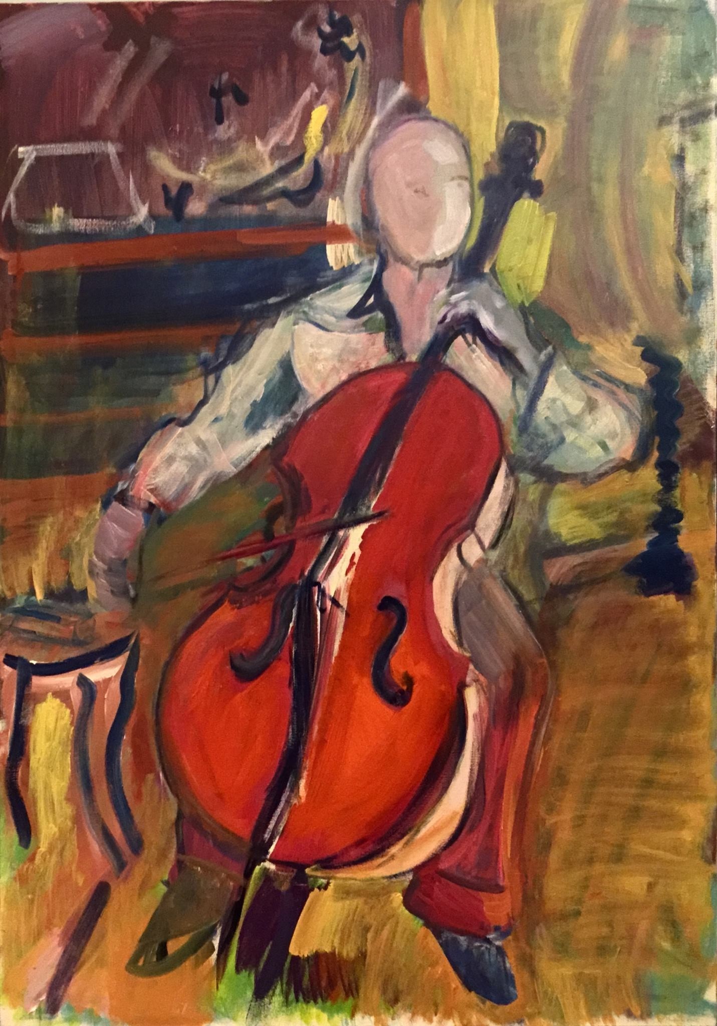 The Cellist by Oliver Strong | 12 January 2018