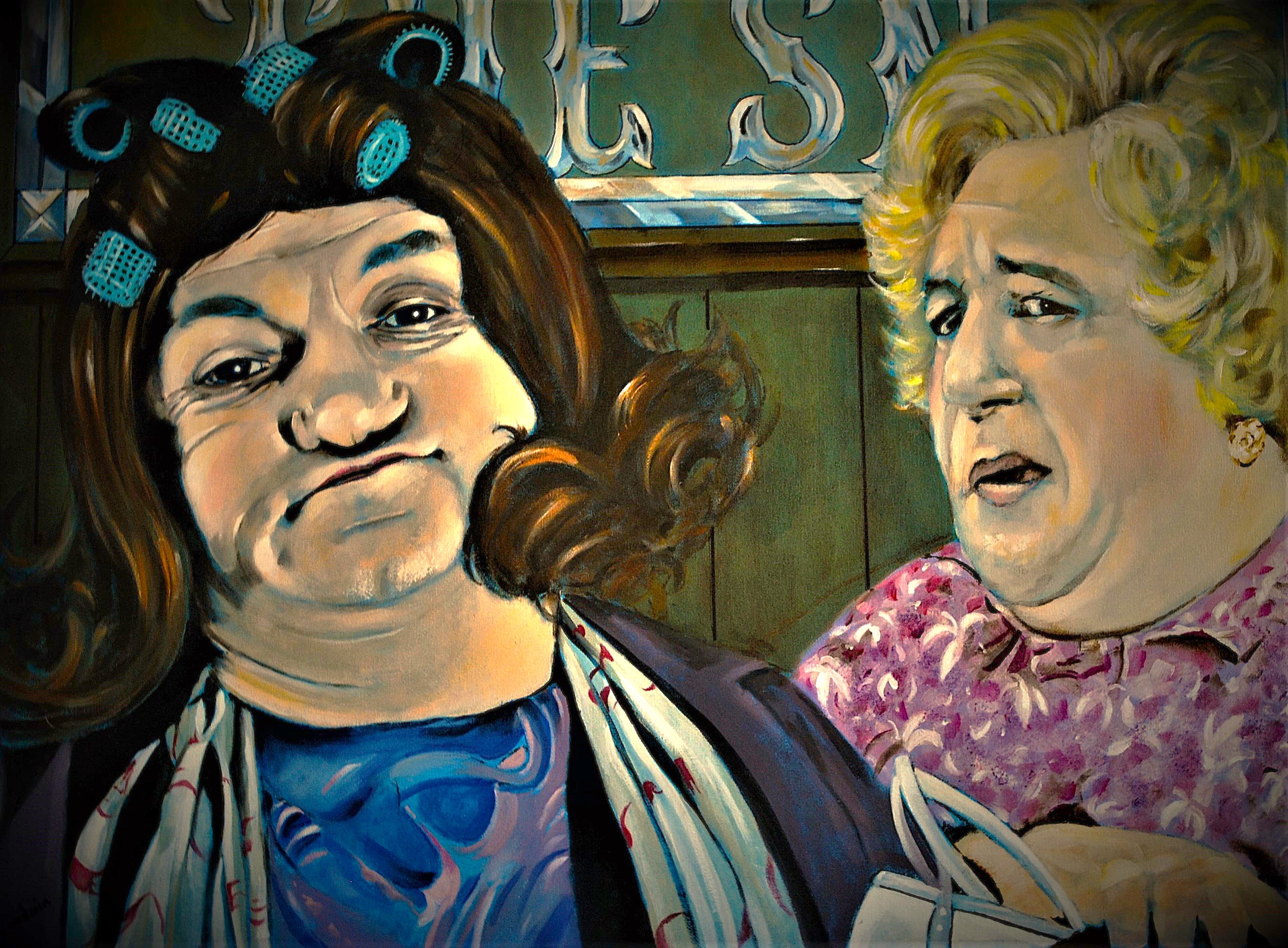 Cissy and Ada (Les Dawson) by Trev Goodwin | 30 September 2025