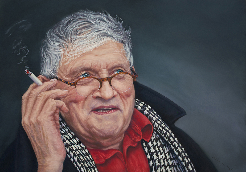David Hockney with Cigarette by Catherine Inglis | 02 August 2025