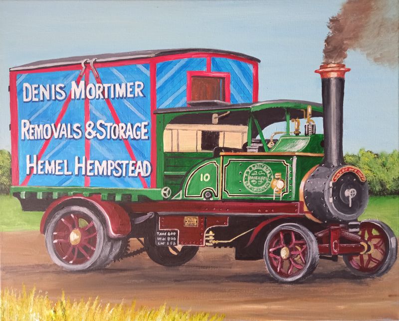 Steam lorry by Peter Smith | 22 June 2025