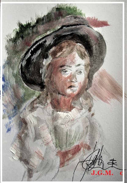 Manet sketch. by Jim Morris