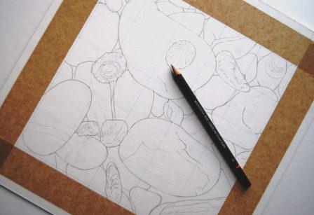 Reviews | How to draw stones and pebbles using Derwent Coloursoft Pencils