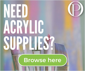 How to paint a rainy street scene in acrylic