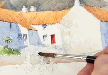 How to Paint Crail Harbour in Watercolour by David Bellamy