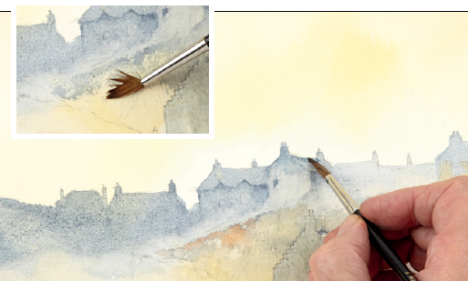 How to Paint Crail Harbour in Watercolour by David Bellamy