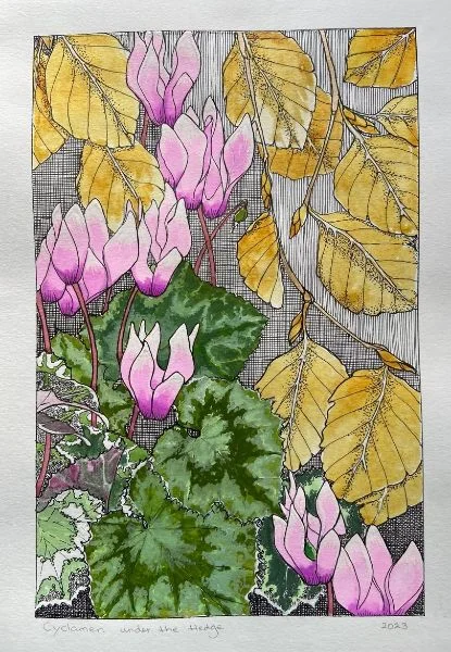 How to use cross hatching techniques in pen and ink drawings