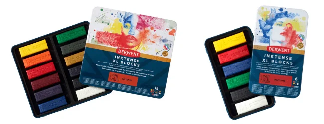 Reviews | Going big with colour: Discover the Derwent Inktense XL Blocks