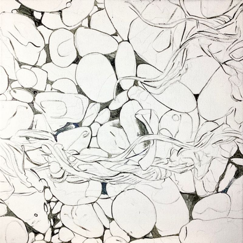 Explore glazing and texture with acrylic mediums