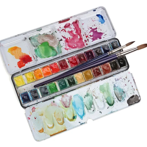 Choosing the right watercolour palette for you
