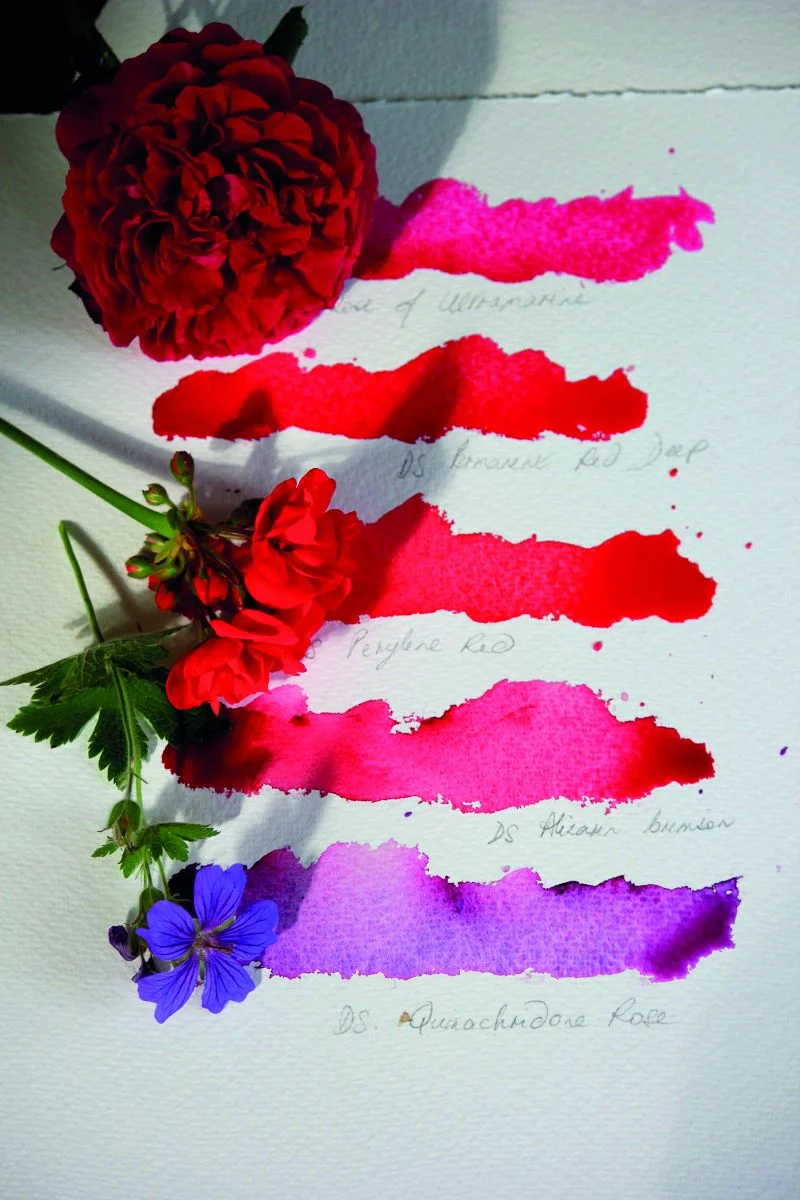 Make the most of reds in your watercolour palette