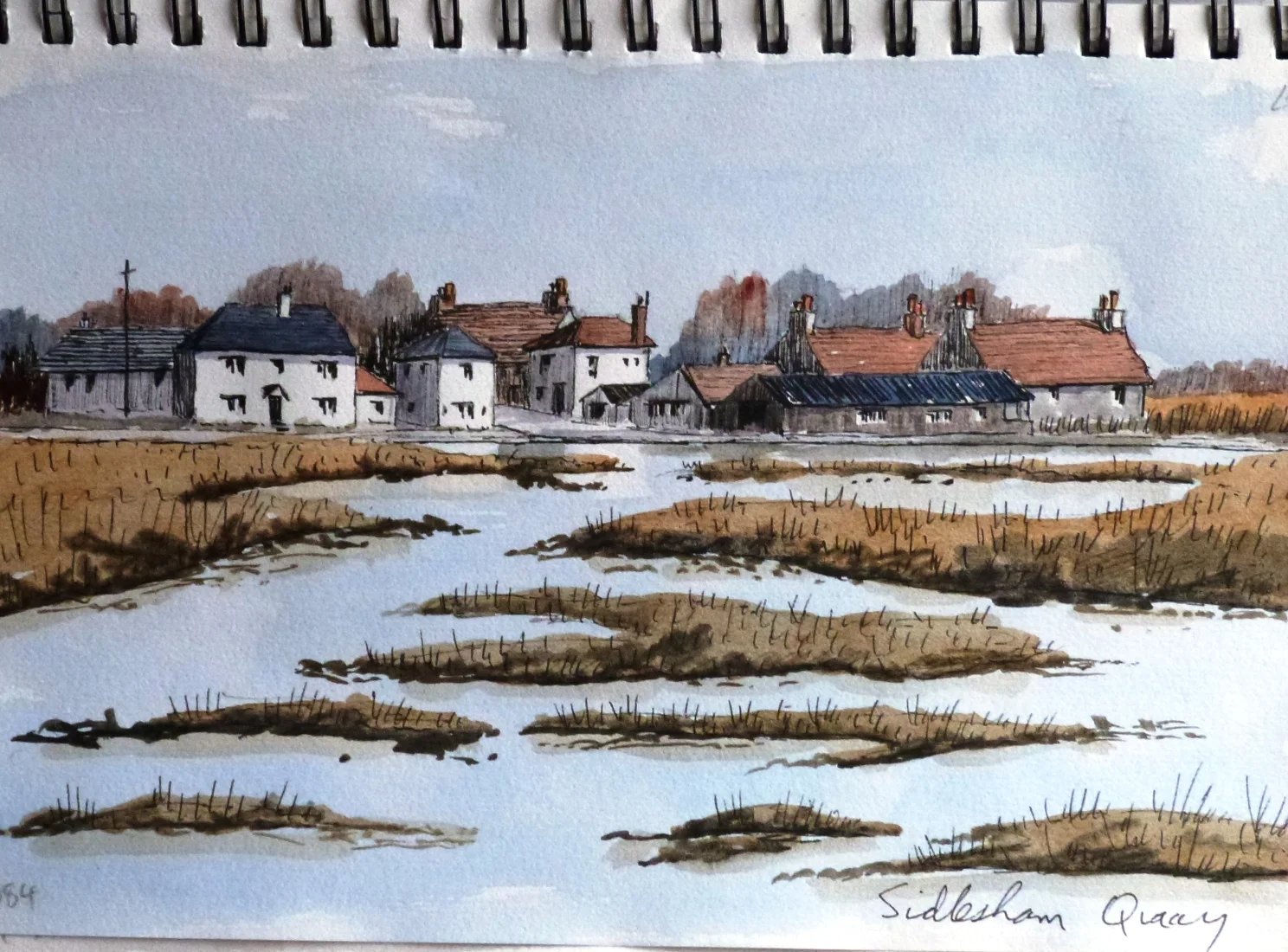 A pictorial alphabet of favourite places around England – S for Sidlesham