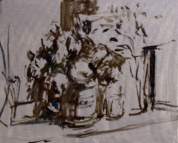 How to paint roses in a Cornish jug in oils with Helen Tarr