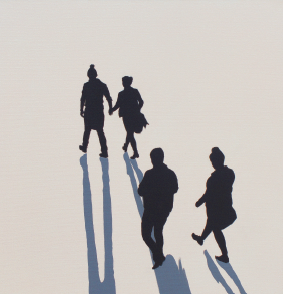 How to paint cast shadows in acrylic: a step-by-step demonstration