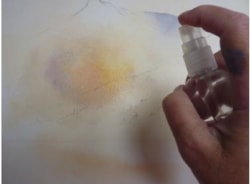 How to Paint Mist in Watercolour by Jane Ward