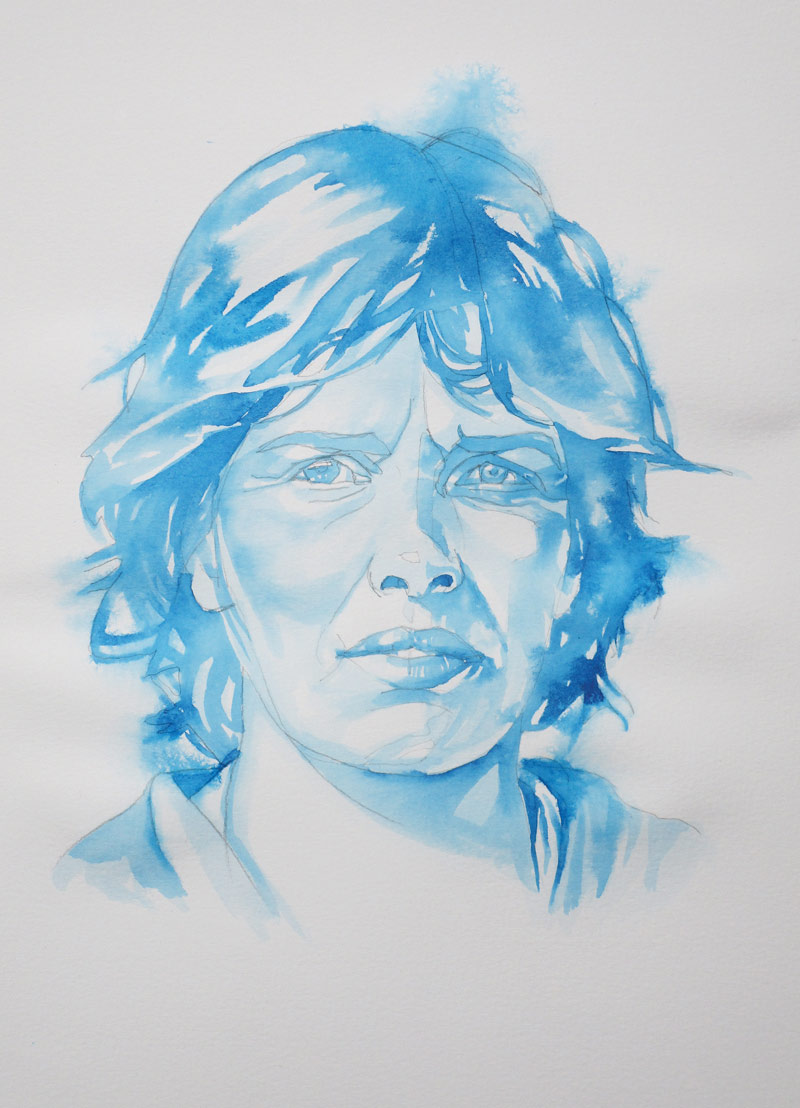 How to paint monochrome studies