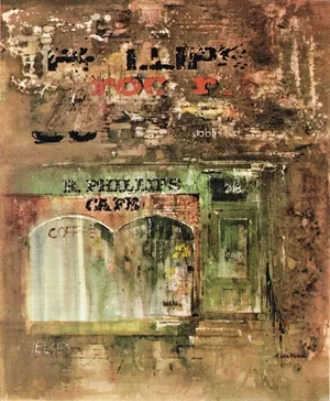 Landscape Textures in Watercolour by John Blockley