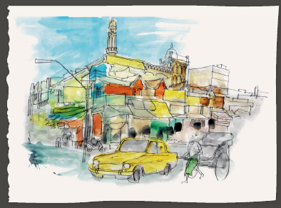 How to Create Quick and Lively Urban Scenes with Klaus Meier-Pauken