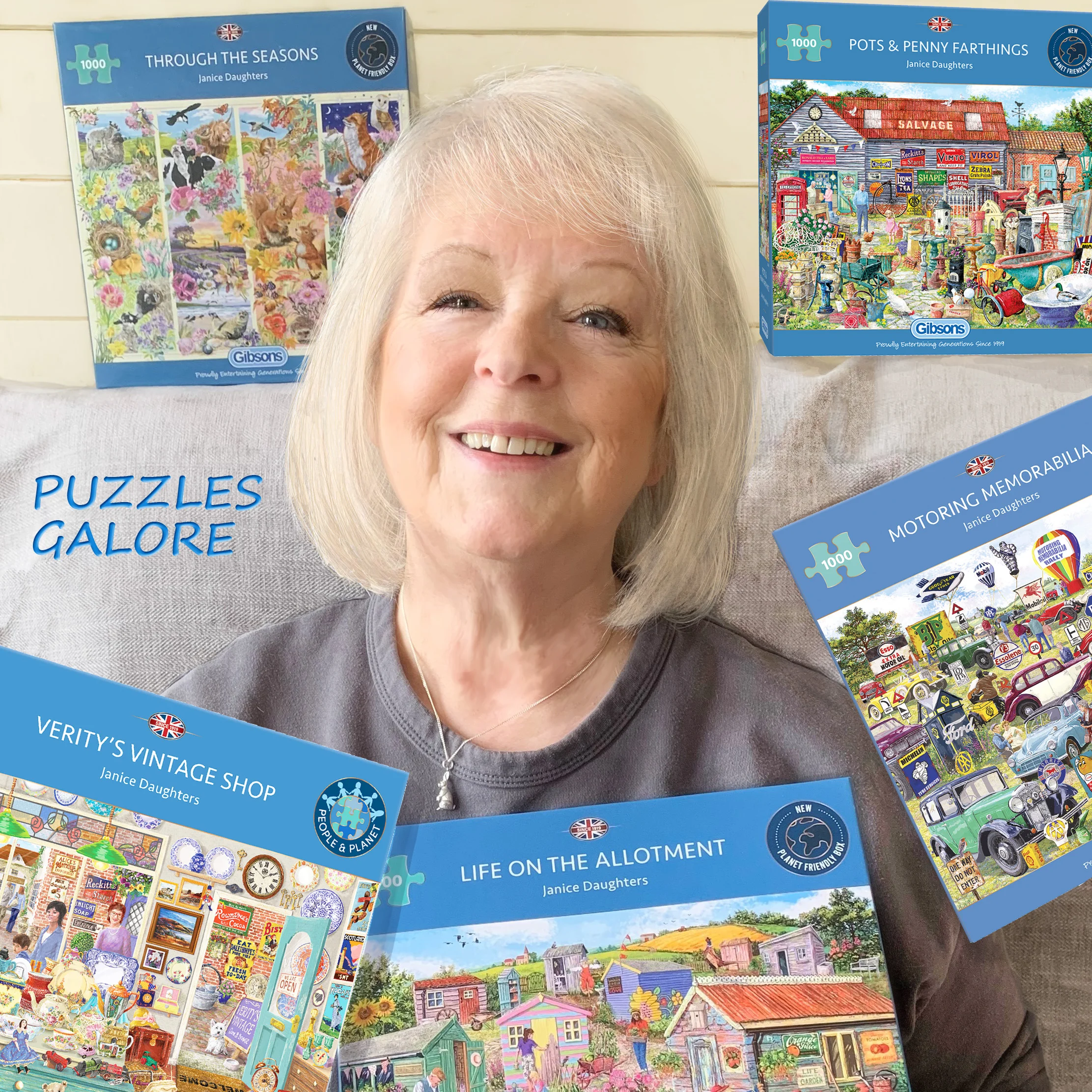 Blogs | Janice and how she became a best selling Jigsaw Puzzle artist