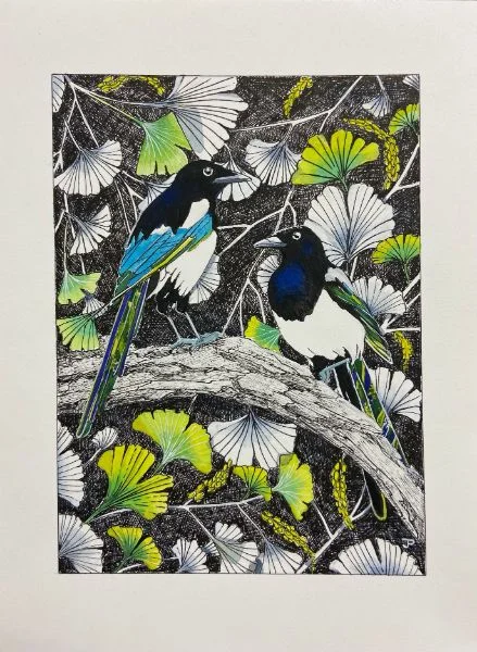 How to use cross hatching techniques in pen and ink drawings