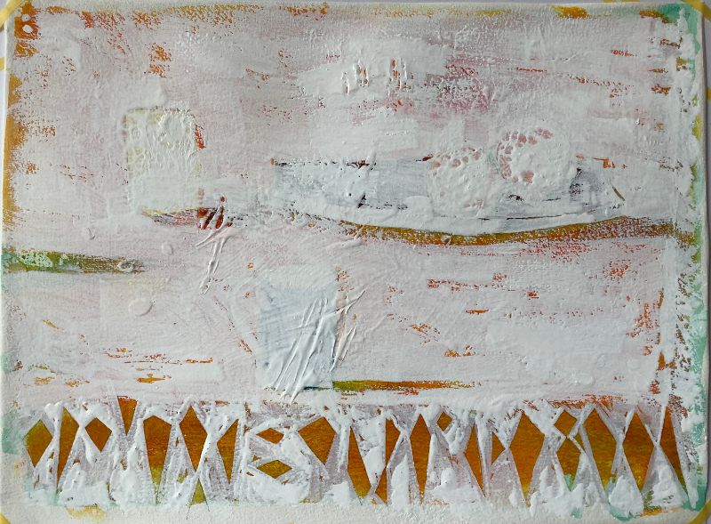 Learn acrylic ink resist techniques