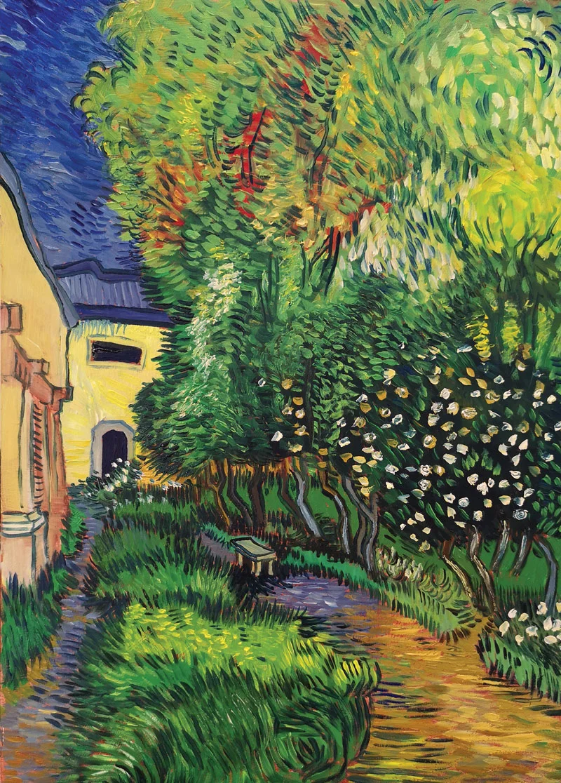 How to paint Van Gogh style