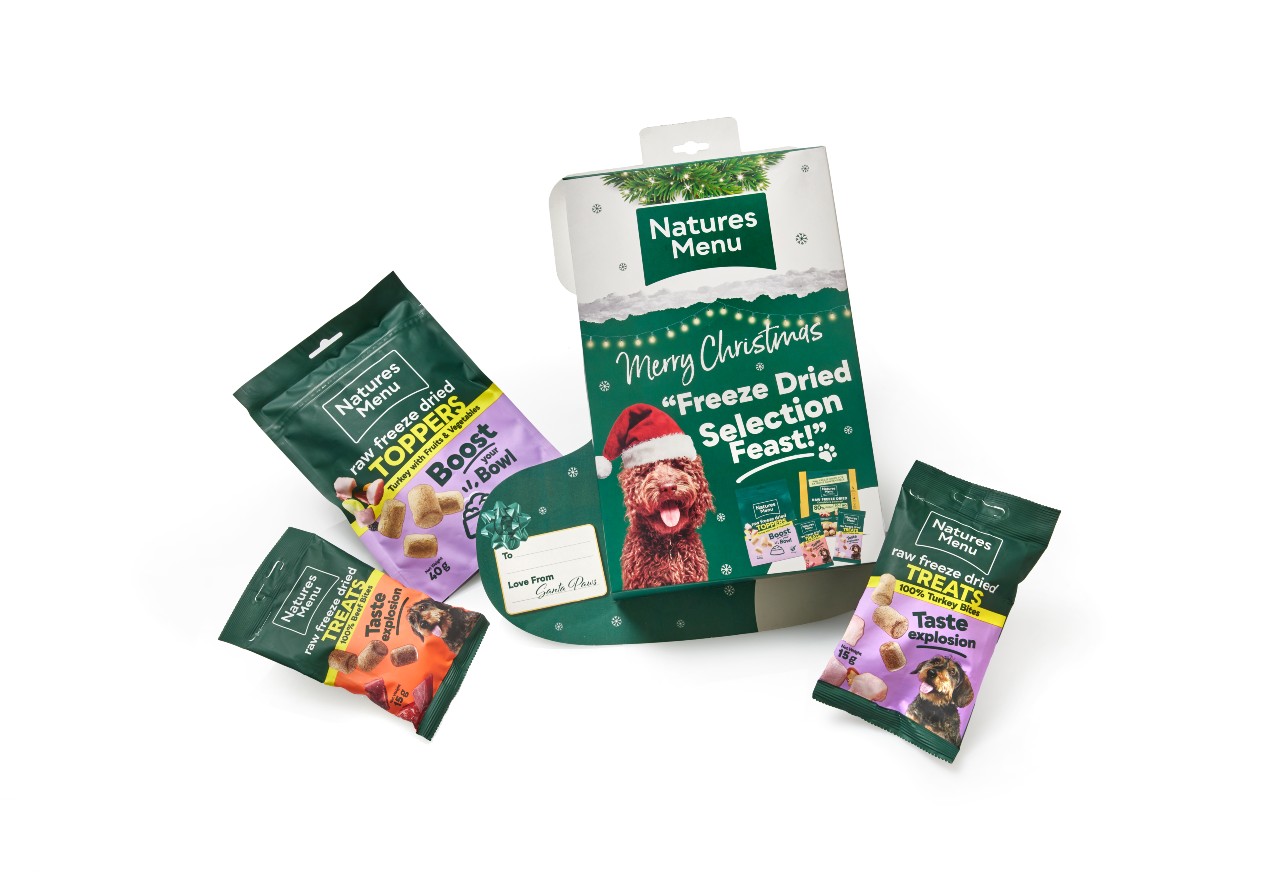 Natures Menu launches brand-new Freeze Dried festive gifts - Pet ...