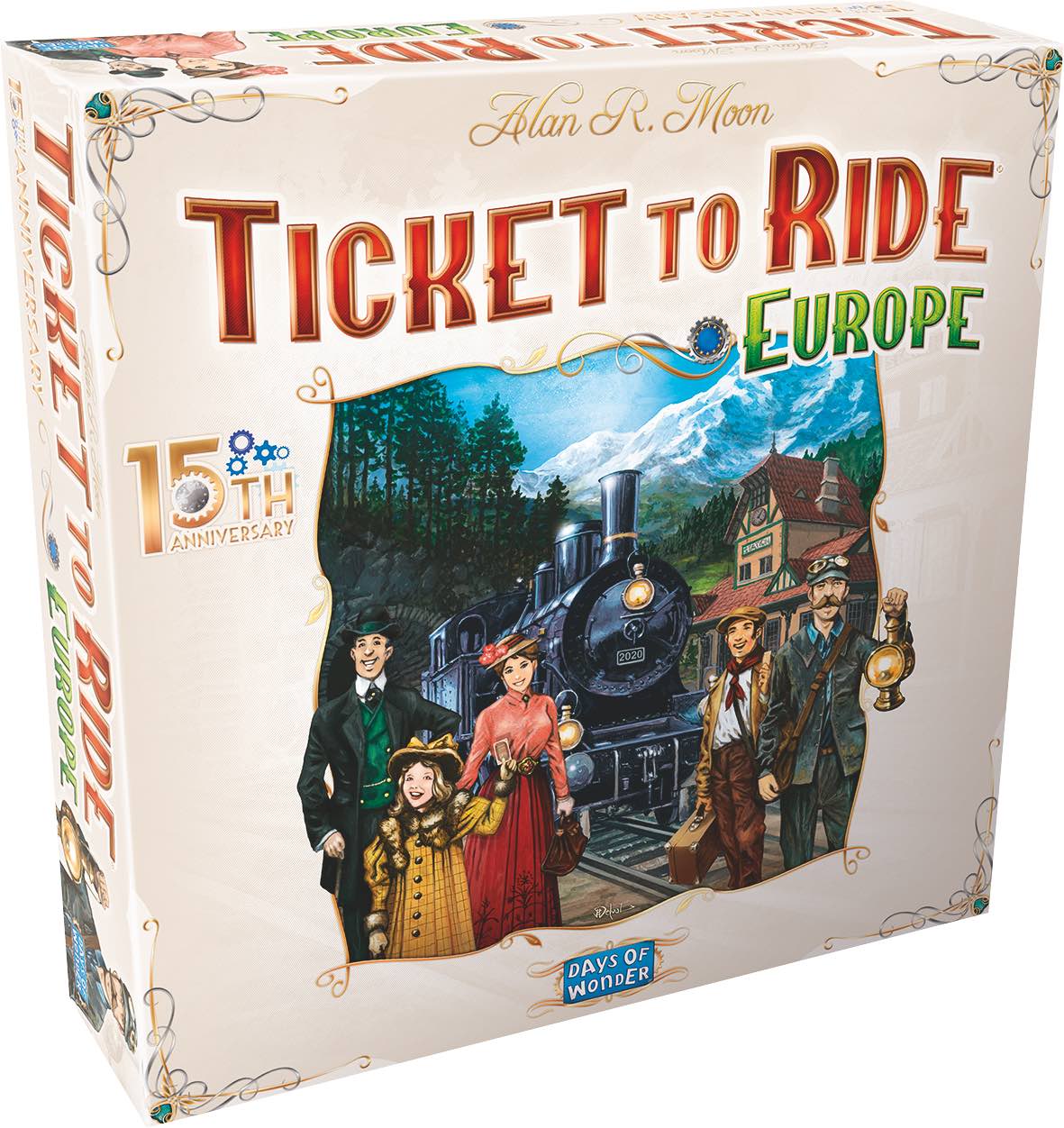 Ticket To Ride: Europe 15th Anniversary Edition Review - Tabletop Gaming