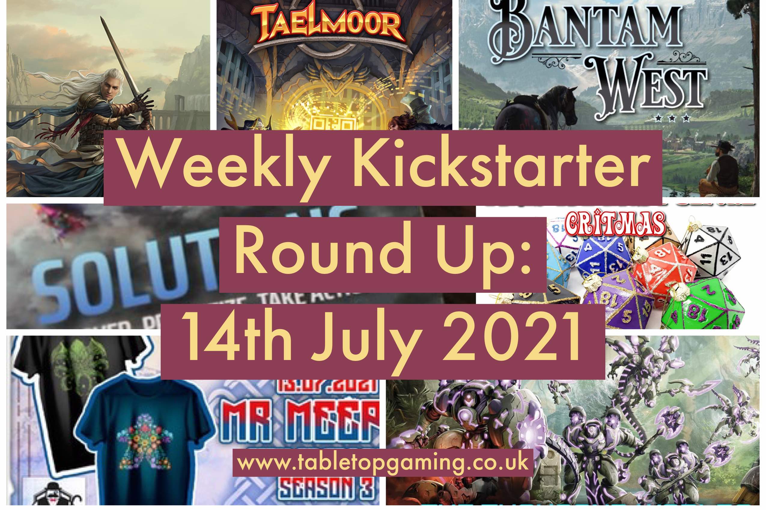 Weekly Kickstarter Round Up: Wednesday 14th July 2021 - Tabletop Gaming