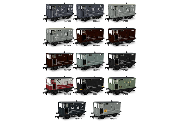New LNWR Dia.17B Brake Van from Rapido - World Of Railways