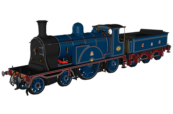 Rails reveals exclusive Caledonian Railway 'Single' 4-2-2 locomotive ...
