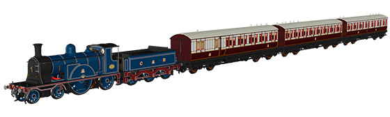 Rails reveals exclusive Caledonian Railway 'Single' 4-2-2 locomotive ...