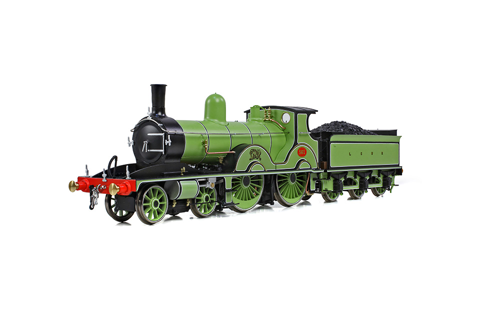 LSWR Adams T3 decorated samples arrive - World Of Railways
