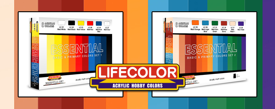 Lifecolor launches primary colours sets - World Of Railways