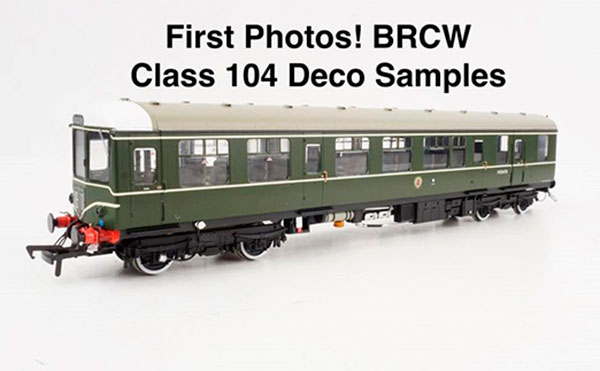 Decorated samples of BRCW Class 104 DMUs arrive - World Of Railways