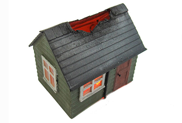 How to build a burning hut for your layout - World Of Railways