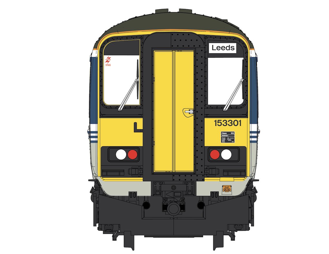 OO gauge class 153 and class 155 spring into the Heljan range for 2025 ...