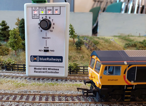blueRailways announces new Model 603 DC Wireless Receiver/Controller ...
