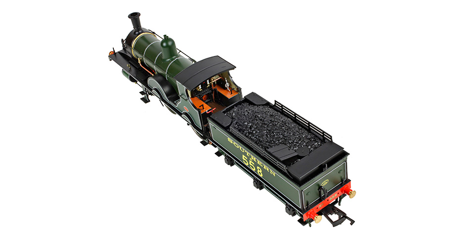 LSWR Adams T3 decorated samples arrive - World Of Railways