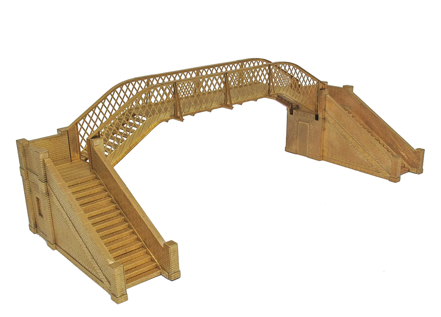 New OO scale lattice footbridge kit from Severn Models - World Of Railways