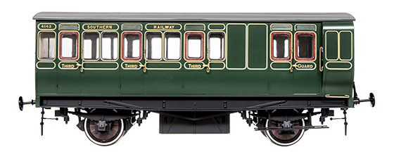 Southern Railway Stroudley 4-wheel coach deco samples arrive - World Of ...