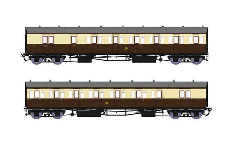 GWR Shirtbutton B-set exclusive from Derails - World Of Railways